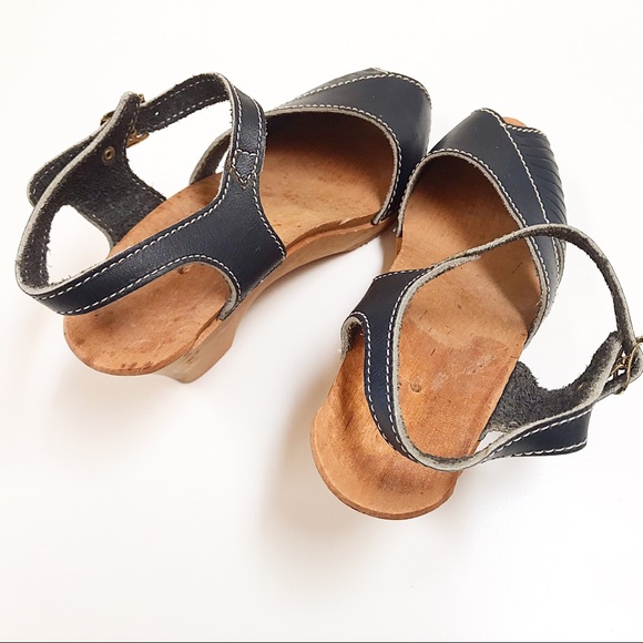 Shoes | Vintage Wooden Wedges | Poshmark